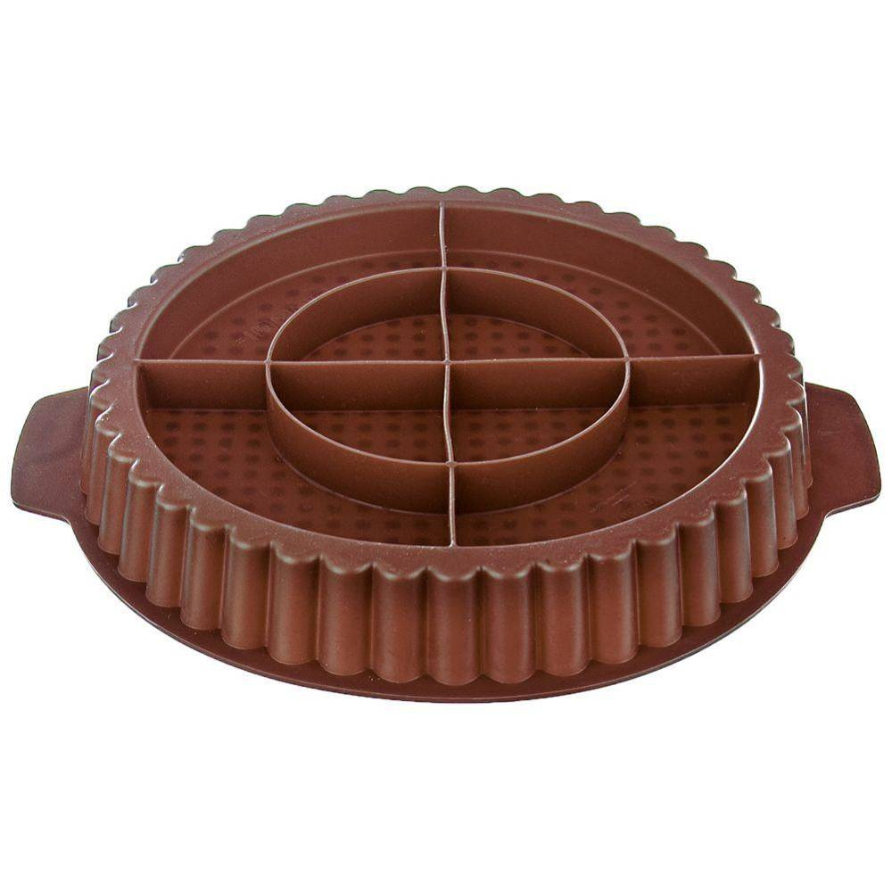 Forma foremka silikonowa do pieczenia tarty ciasta na tartę okrągła do ...